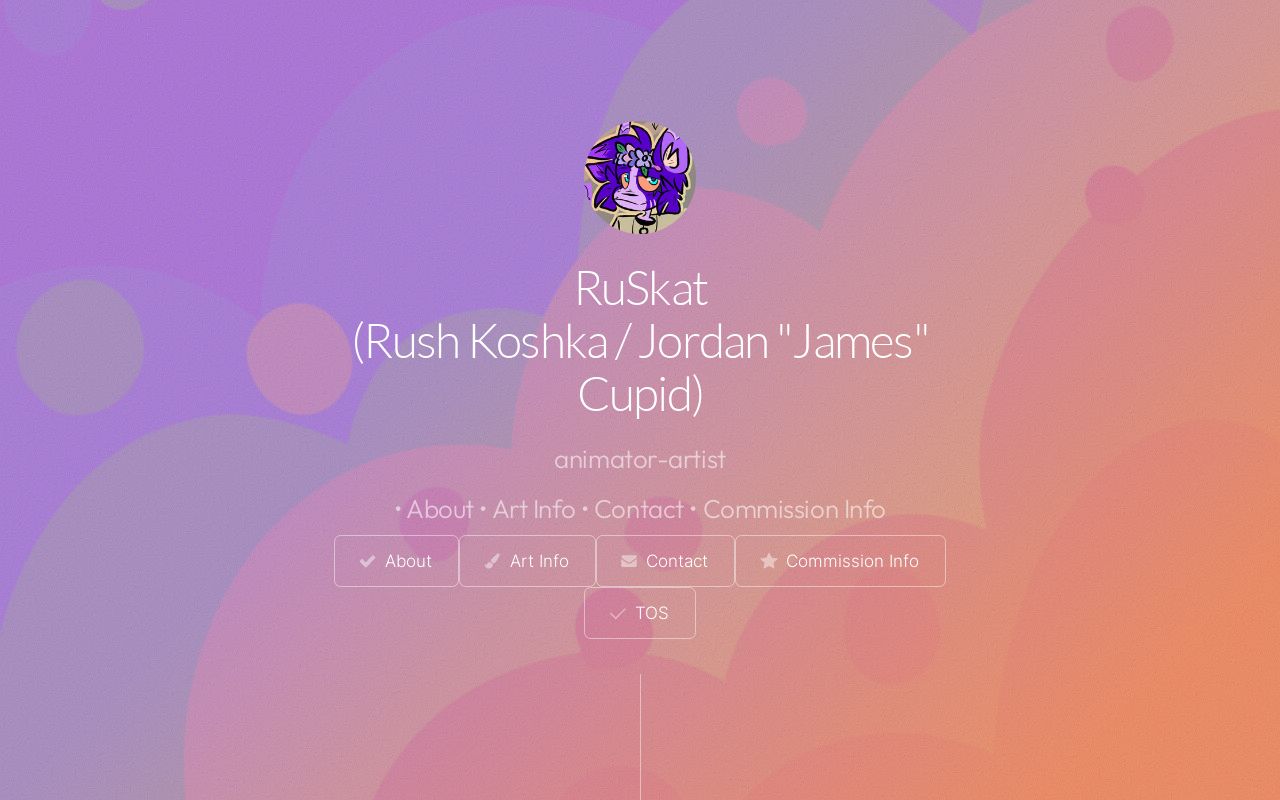 James Cupid's art lair